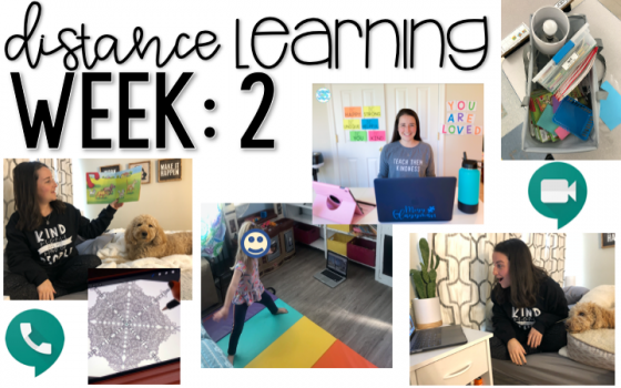 Distance Learning: Week 2 - Engaging Early Learners