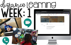 Distance Learning: Week 1 - Engaging Early Learners