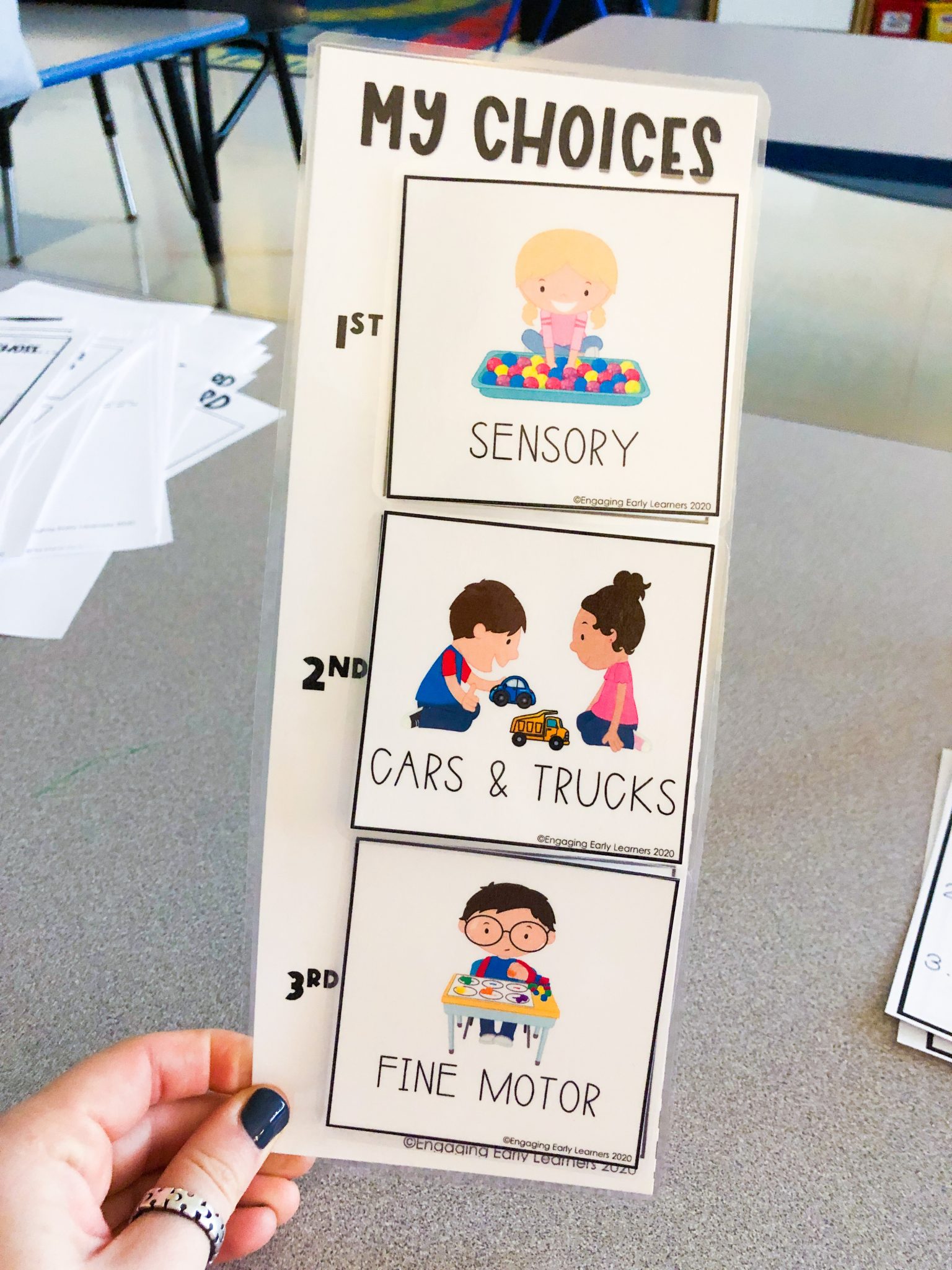 Choice Boards For Centers - Engaging Early Learners