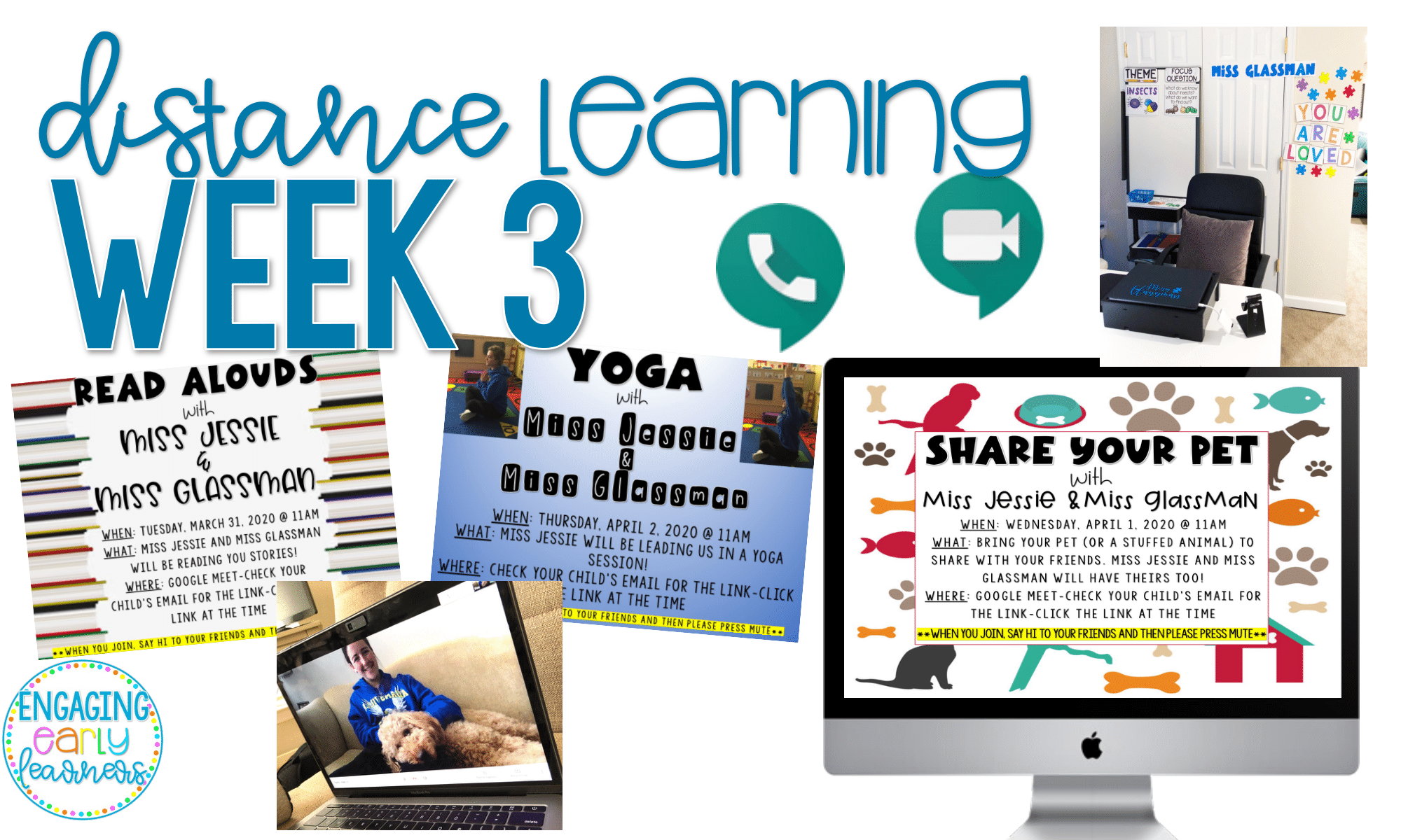 Distance Learning: Week 3 - Engaging Early Learners