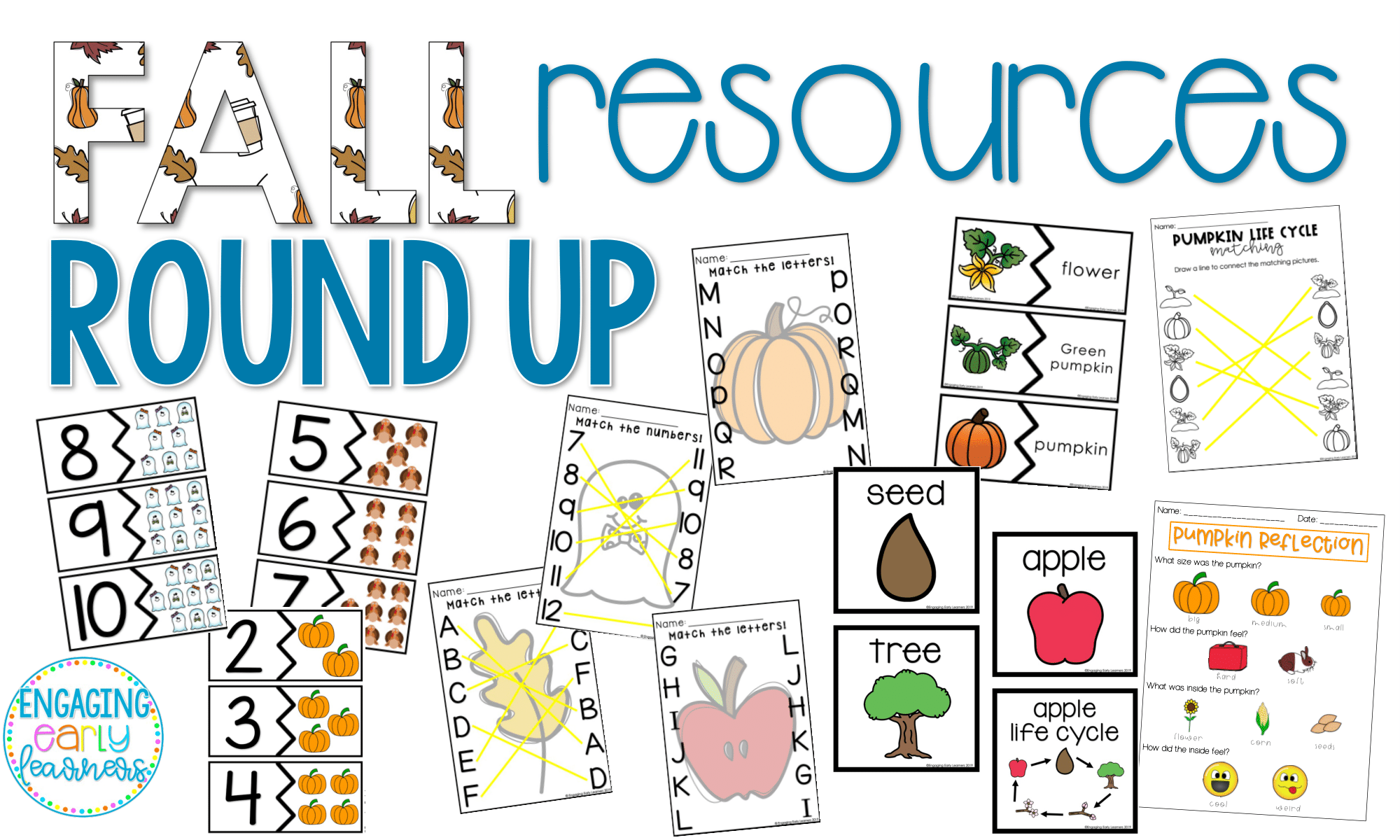 Fall Resources Round Up - Engaging Early Learners