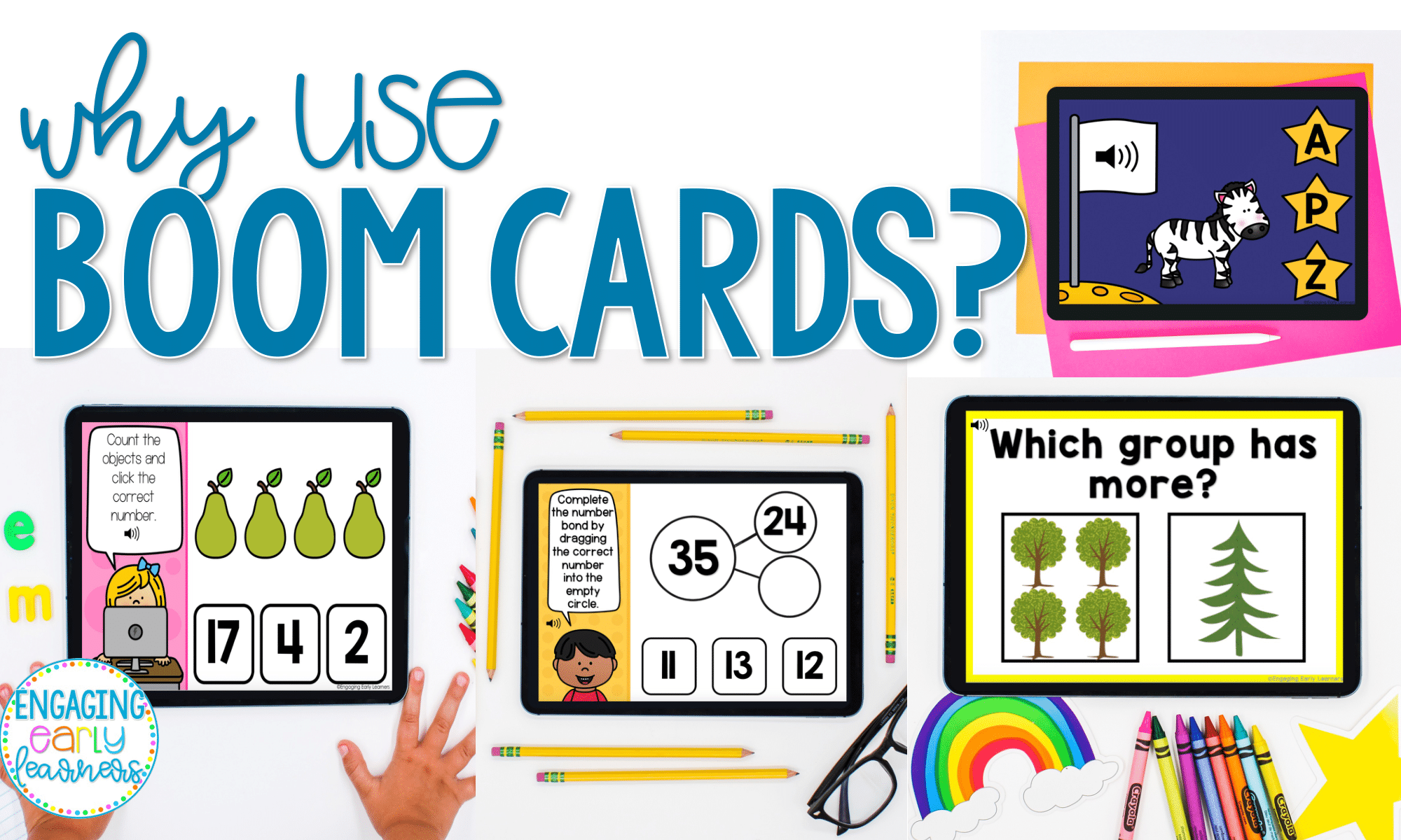 Boom Task Cards for Engagement - Engaging Early Learners